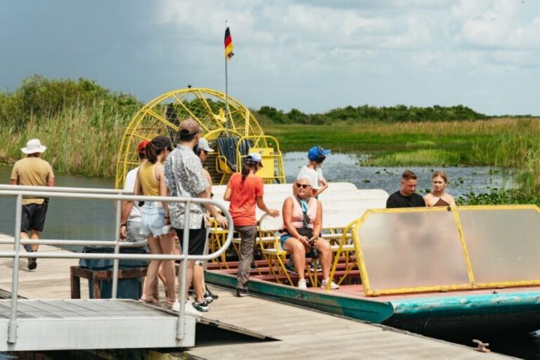From Miami: Everglades Airboat Ride and Nature Walk - Exploring the Itinerary in Detail