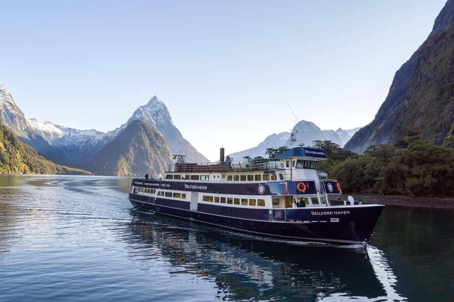 From Queenstown: Milford Sound Cruise and Coach Day Tour - Scenic Stops and Photo Opportunities