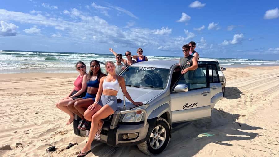 From Rainbow Beach: 2-Day K'gari (Fraser Island) 4WD Tour - Day Two: Rainforests, Lakes, and Indigenous Stories