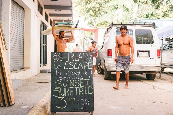 From Sayulita: Surf Trip to La Lancha Beach -all ages & levels - Surfing Options: Perfect for All Levels