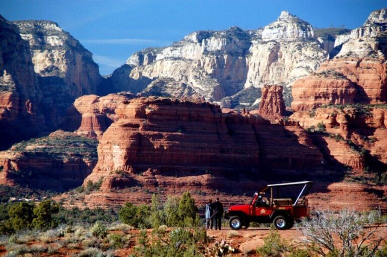 From Sedona: Red Rock West Private Jeep Tour - Transport, Duration, and Group Size