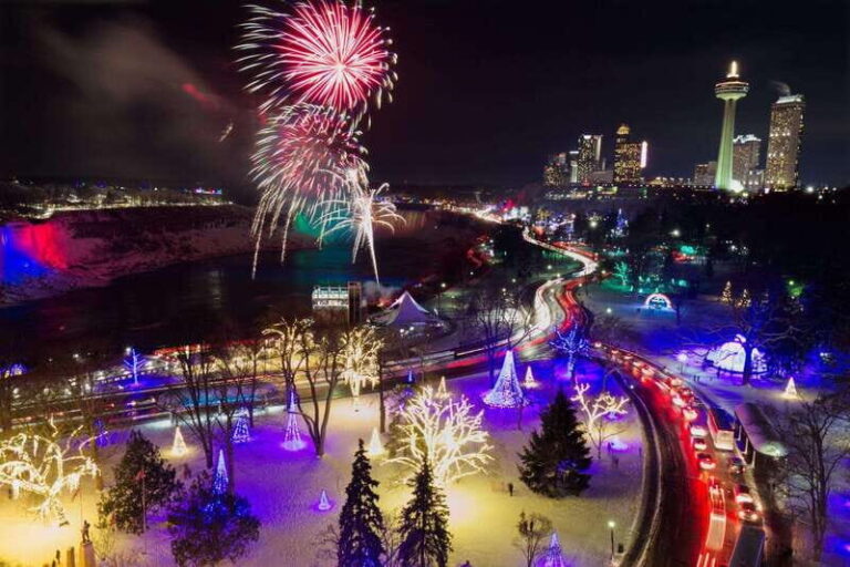 From Toronto: Winter Festival of Lights Niagara Falls Tour