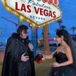 Goth Wedding or Vow Renewal at Vegas Sign with Props and Photos - Practical Details & Tips