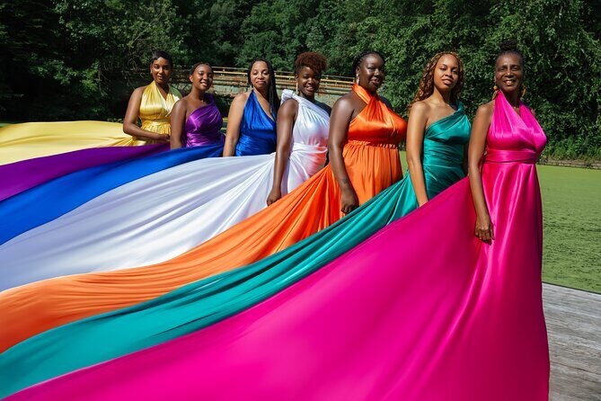 Group Session (3 people) with Dream Flying Dress Photography - What to Expect from the Dream Flying Dress Photography Tour