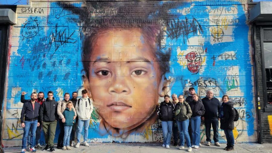 Guided tour in French of Brooklyn Bushwick and Williamsburg - Transition to Williamsburg