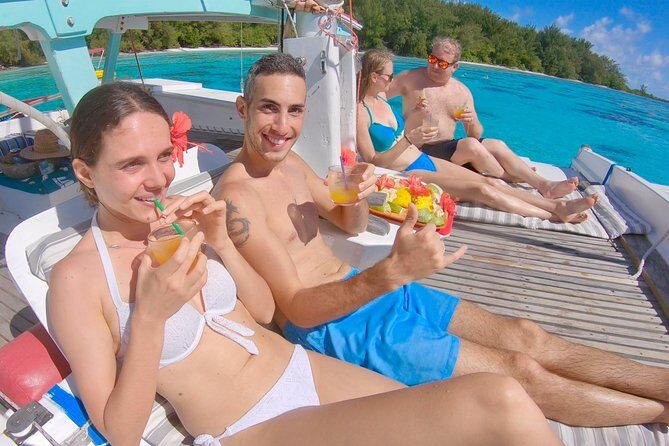 Half Day Tour : Moorea Snorkeling & Sailing on a Catamaran named Taboo - The Itinerary in Detail