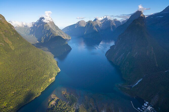 Helicopter Transfer from Milford Sound Airport to Te Anau - The Practical Side of the Tour