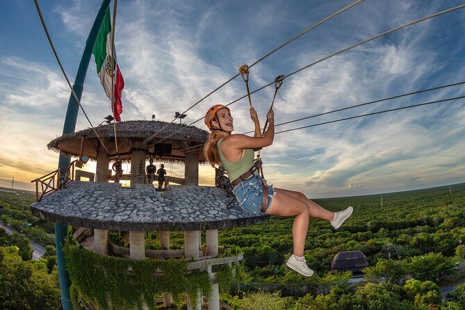 High-Adrenaline Day at Xplor Park Departing from Cancunun - Who Will Love This Experience?
