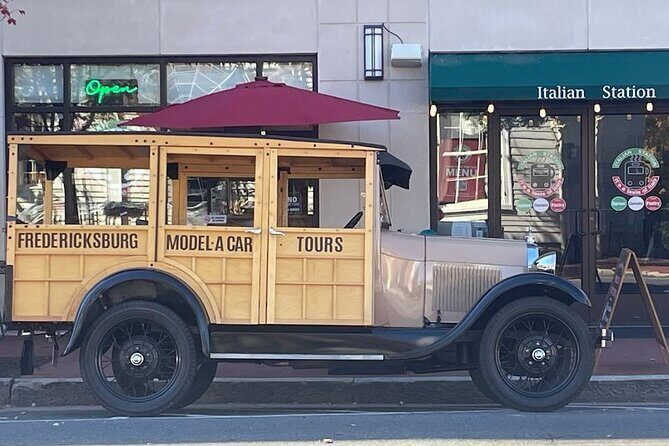 Historic Fredericksburg Tours in a Fully Restored Model A Car - The Meeting Point and Logistics