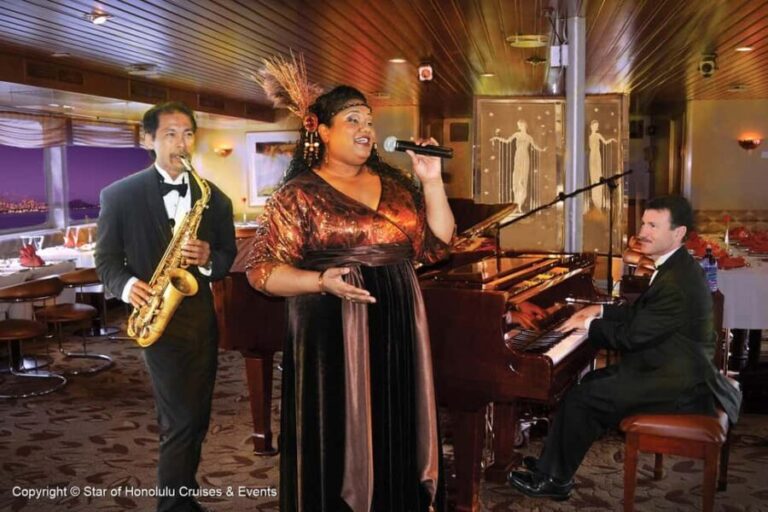 Honolulu: Nova Five Star Sunset Dinner Cruise with Live Jazz - The Itinerary Breakdown