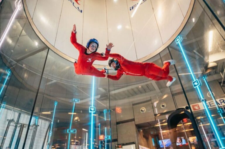iFLY Dallas First Time Flyer Experience - The Experience Itself: From Beginner to Flyer
