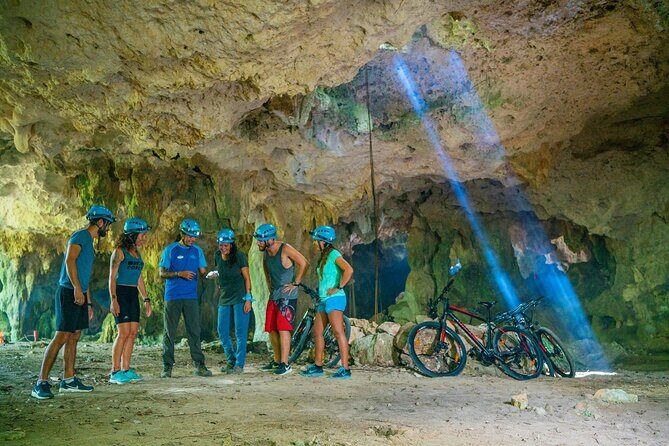 IMMERSE YOURSELF in a Secret River with Plus ADVENTURE with Bike route & Rappel - The Details of the Tour