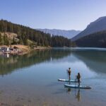 Intro to Stand Up Paddleboarding Canmore - The Safety and Instruction Phase