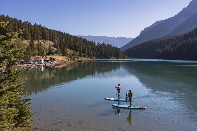 Intro to Stand Up Paddleboarding Canmore - The Safety and Instruction Phase