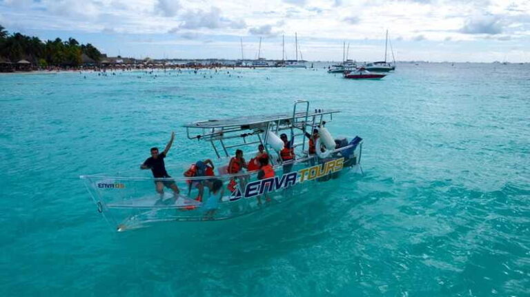 Isla Mujeres: Excursion Crystal Boat Tour at the Caribbean - What to Expect on the Tour