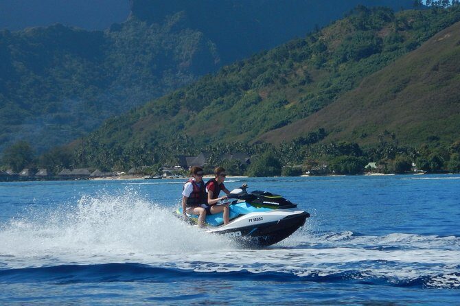 Jet-Ski Découverte 1H00 Jet Ski excursion to Moorea (Single or two-seater) - The Ride: What to Expect