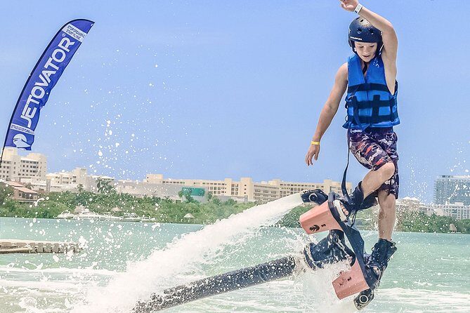 Jump in the air like a dolphin with the Flyboard extreme activity in Cancun - Why Choose This Experience?