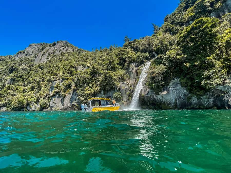 Kinloch: Lake Taupo Catamaran Cruise with Paddleboarding - An Authentic and Scenic Lake Taupo Experience