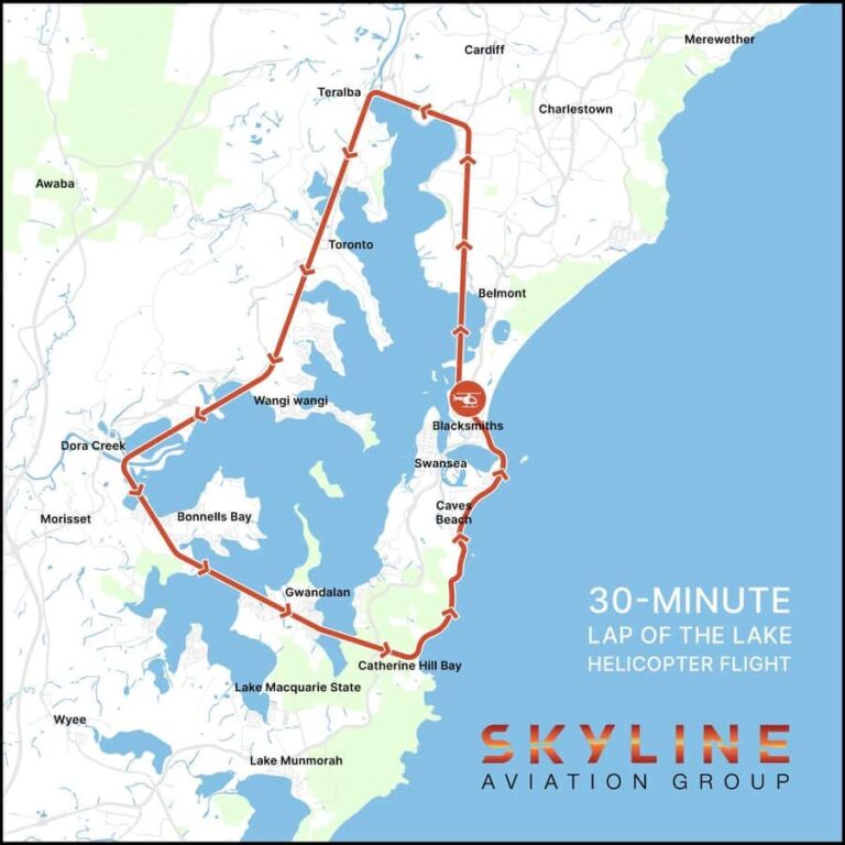 Lake Macquarie: 30-Minute Lap of the Lake Helicopter Flight - Discovering Lake Macquarie from Above