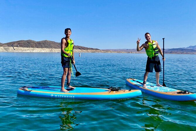 Lake Mead Stand-Up Paddleboarding LessonAll Levels & Free Paddle - What to Expect: From Land Introduction to Island Exploration