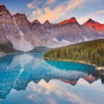 Lake Moraine Lake Louise Johnston Canyon Banff Town Day Tour - Transportation & Group Size