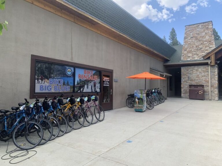 Lake Tahoe: Electric Bike Rental - Why the Full-Day Rental Works Well