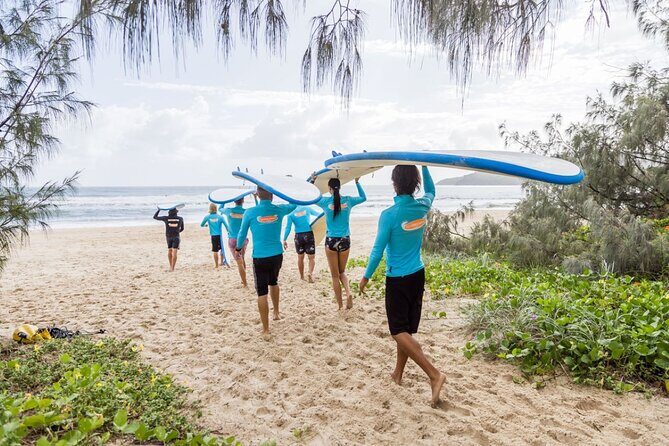 Learn to Surf at Noosa on the Sunshine Coast - Group Size and Atmosphere
