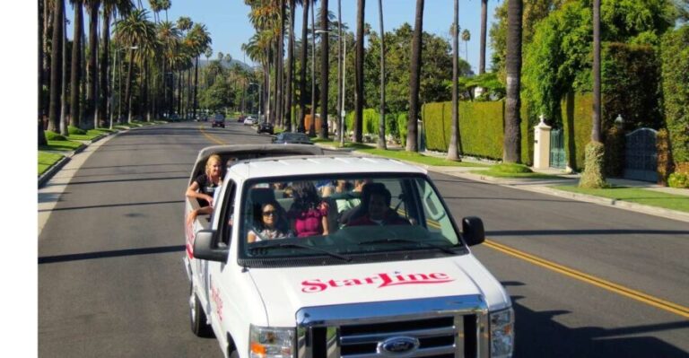 Los Angeles: Hollywood to Beverly Hills Celebrity Homes Tour - The Itinerary Breakdown: What Youll See and Experience