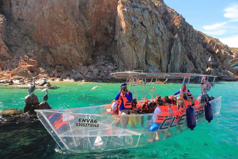Los Cabos Arch & PelicanRock Cabo San Lucas CrystalBoat Tour - The Detailed Itinerary