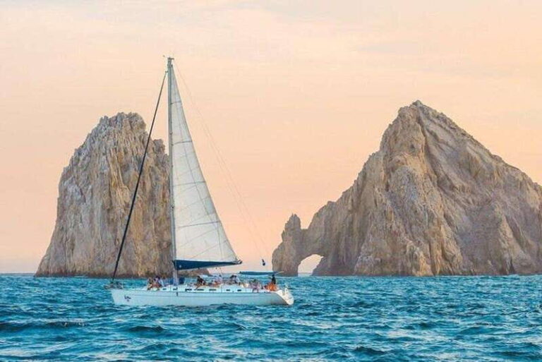Los Cabos: Sunset Sailboat Tour with Snacks and Drinks - The Boat and Crew