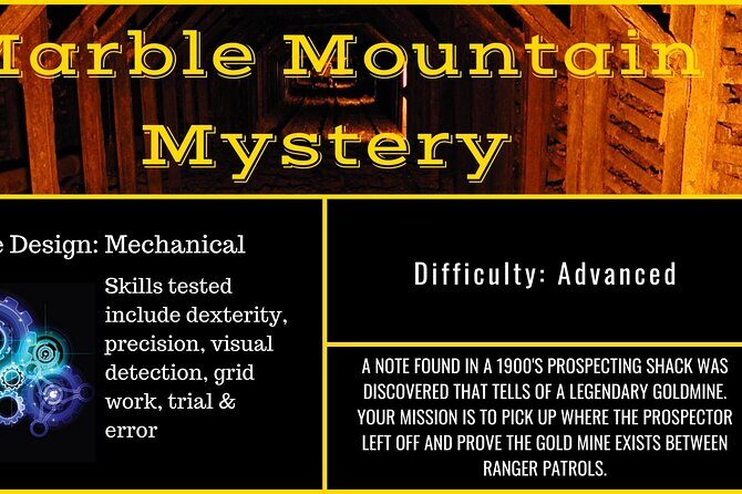 Marble Mountain Mystery - Location and Meeting Details