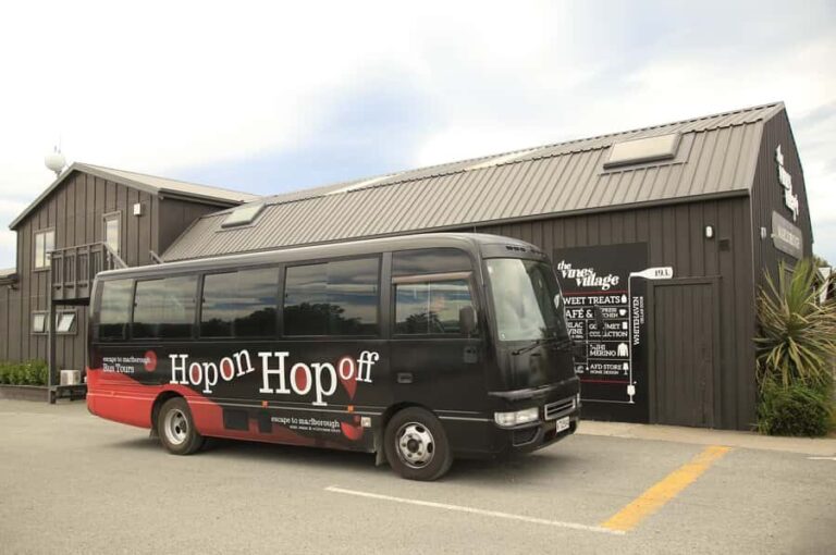 Marlborough: Hop-On Hop-Off Wine, Brewery, and Wonders Tour - Detailed Breakdown of the Itinerary and Stops