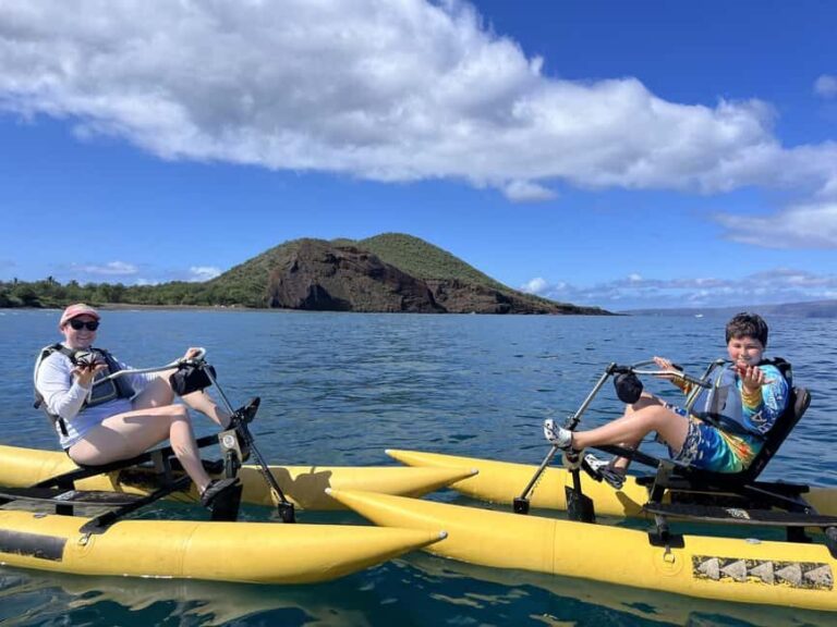 Maui: Water Bike Tour in Makena Bay - The Experience: What to Expect from the Tour