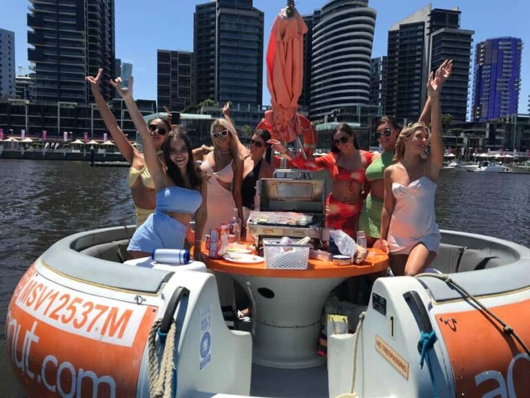 Melbourne: Aqua Donut Self-Drive BBQ Boat Rental - What to Expect During Your Rental