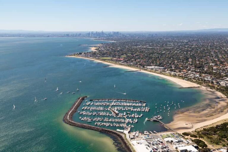 Melbourne: Brighton Beach & Ricketts Point Helicopter Flight - The Itinerary in Detail
