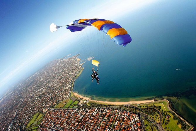 Melbourne: Tandem Skydive Experience over St. Kilda Beach - The Free Fall: Heart-Pumping and Unforgettable