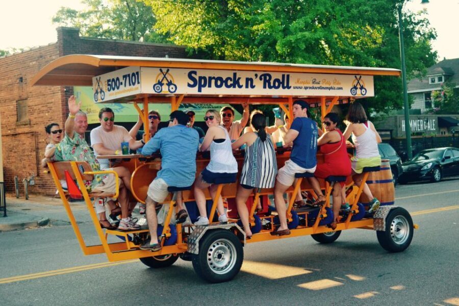 Memphis: Guided Bar Crawl on a Pedal Bike - Who Will Love This Tour
