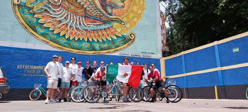 Mexico City: Art Naco, murals & street art bike tour - Exploring the Three Routes