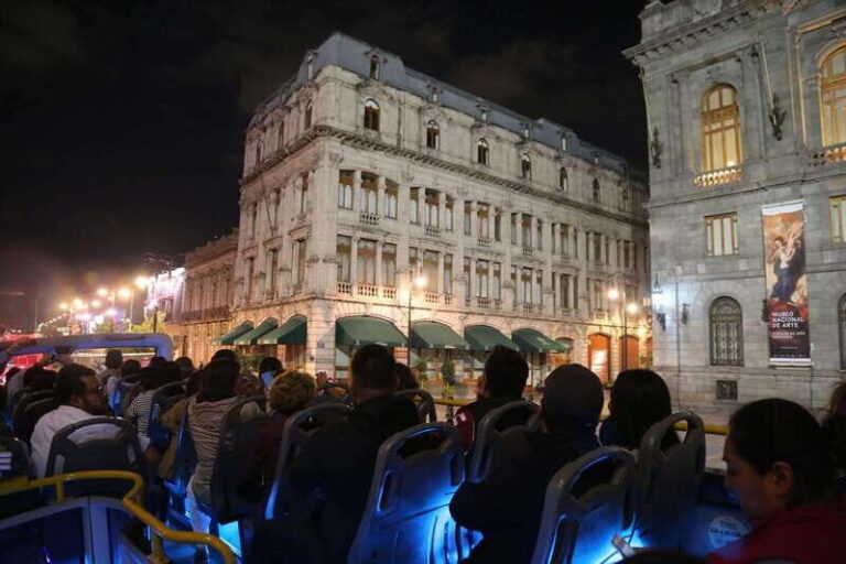 Mexico City: Night City Tour in a Double Decker Bus - Authenticity and Experience Value
