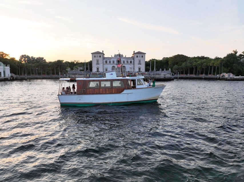 Miami Beach: Vizcaya Sunset Cruise Includes Food and Drink - The Food and Drinks Experience
