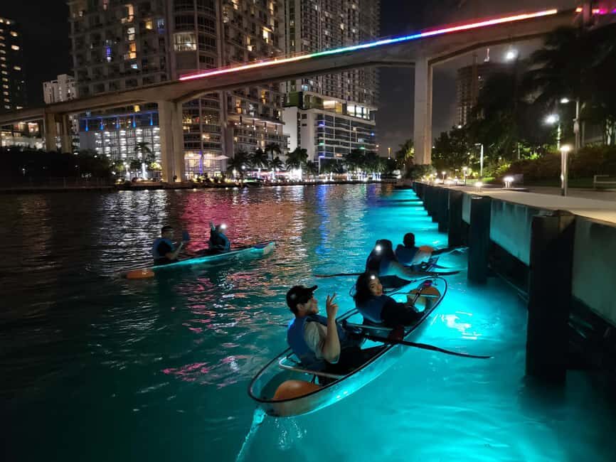 Miami: Guided LED-Lit Kayak Night Tour - The Sum Up