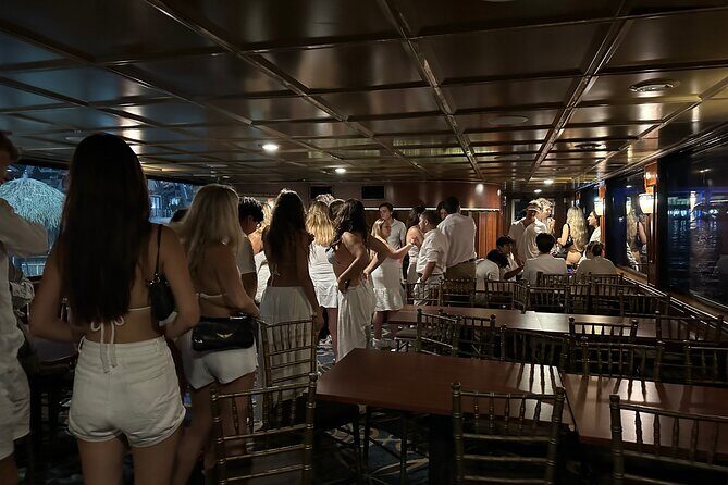 Miami New Years Nightclub Boat Party on Biscayne Bay & Cash Bar - Stops at the Exclusive Islands: Hibiscus, Palm, Fisher, and Star Island