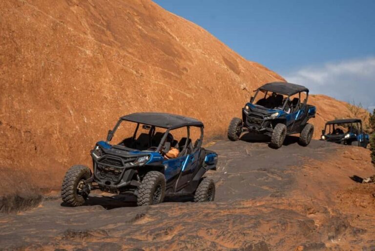 Moabs #1 Rated Guided U-Drive Hells Revenge Off-Road Tour - Why This Tour Excels