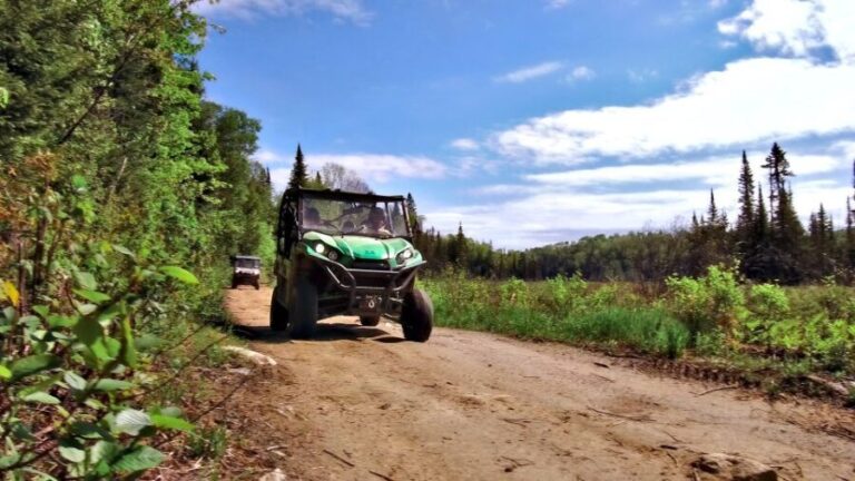 Mont Tremblant: Side-by-Side ATV Guided Off-Road Tour - What to Expect During Your Tour