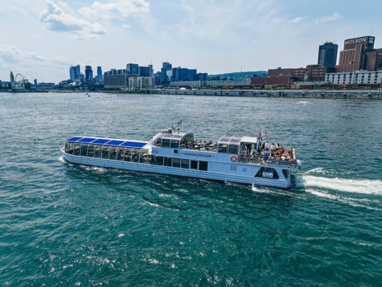 Montreal: Bateau-Mouche Cruise with A La Carte Dinner Option - Authentic Experiences from Reviewers