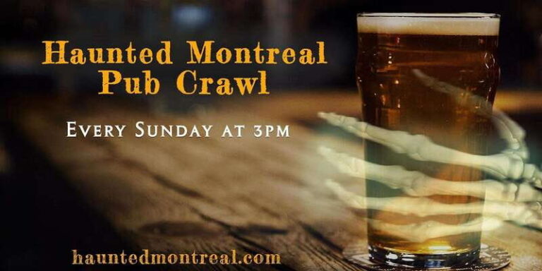 Montreal: Haunted Pub Crawl - Overview of the Haunted Pub Crawl