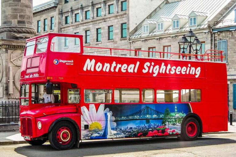 Montreal: Hop-On Hop-Off Double-Decker Bus Tour - The Experience in Detail