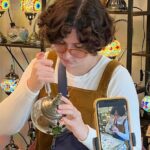 Mosaic Lamp Workshop - The Creative Process