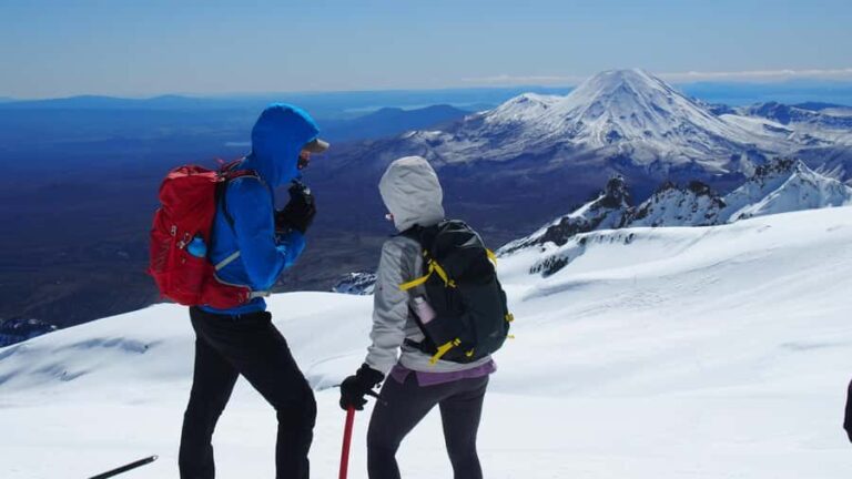 Mt Ruapehu Summit Plateau Guided Group Hike - Starting Point: Adrift Tongariro