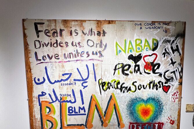 Murals and Memories from the George Floyd Protests - Practical Details